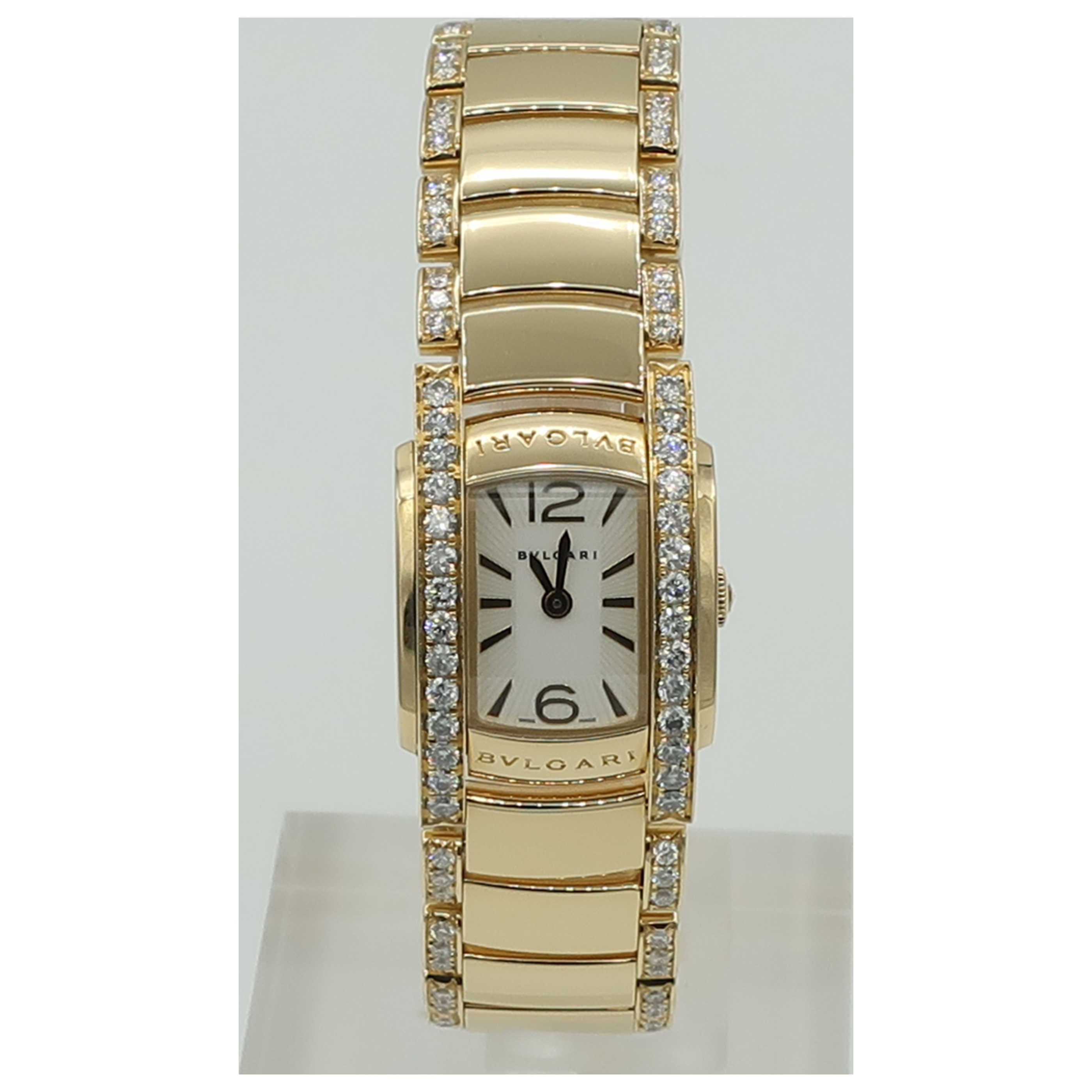 Bulgari Women's Quartz Watch AA26WGD1GD1-SD – Ashford.com