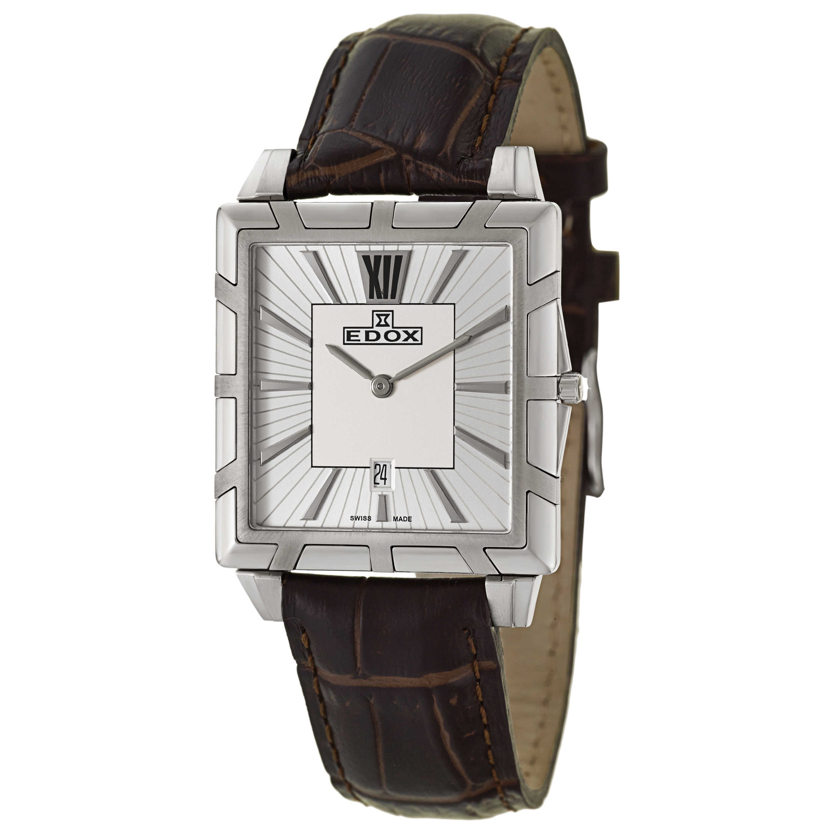 Edox Classe Royale Ultra Slim Women's Quartz Watch 26022-3-NAINBR-1 ...
