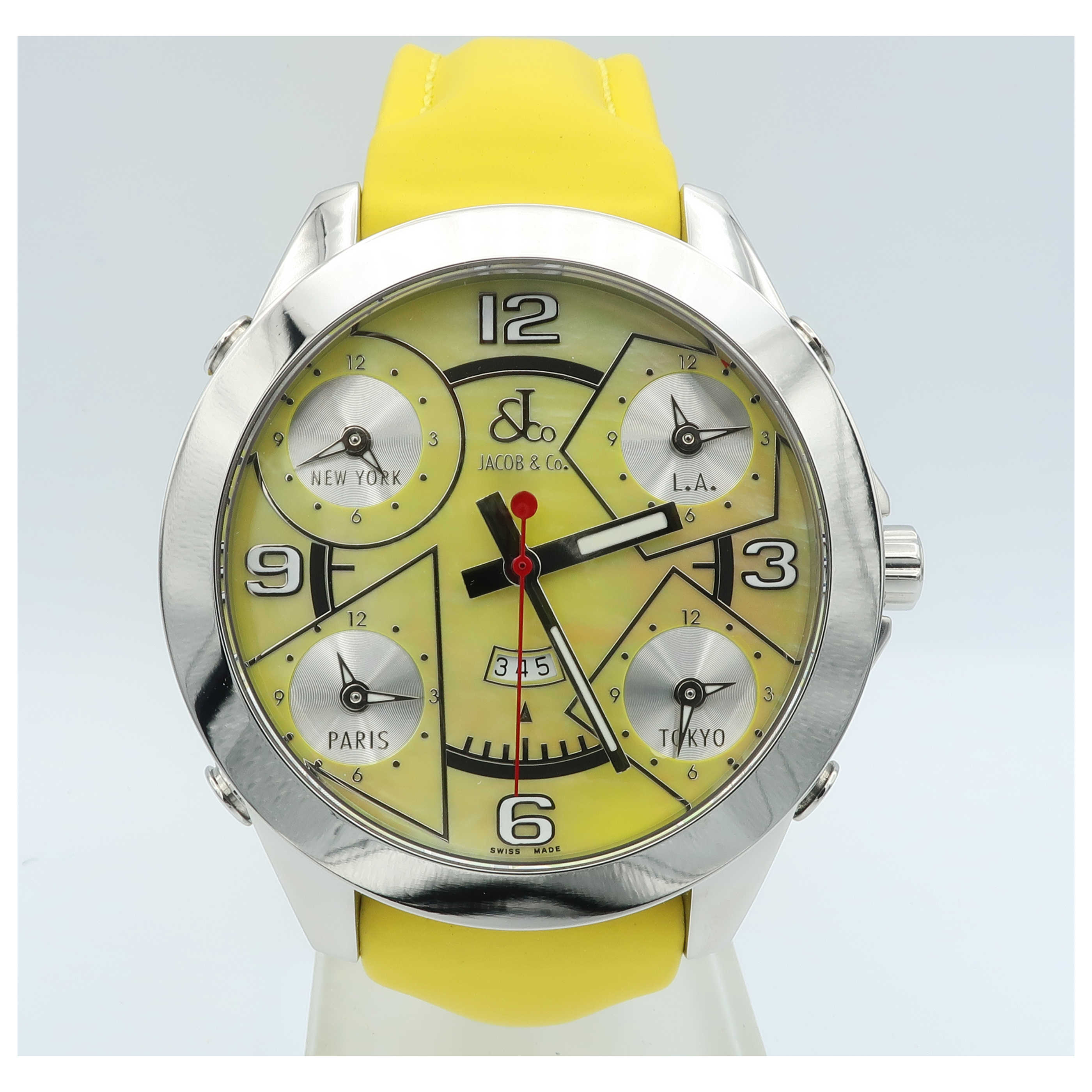 Jacob & Co. Men's Quartz Watch JC-21-SD2 – Ashford.com