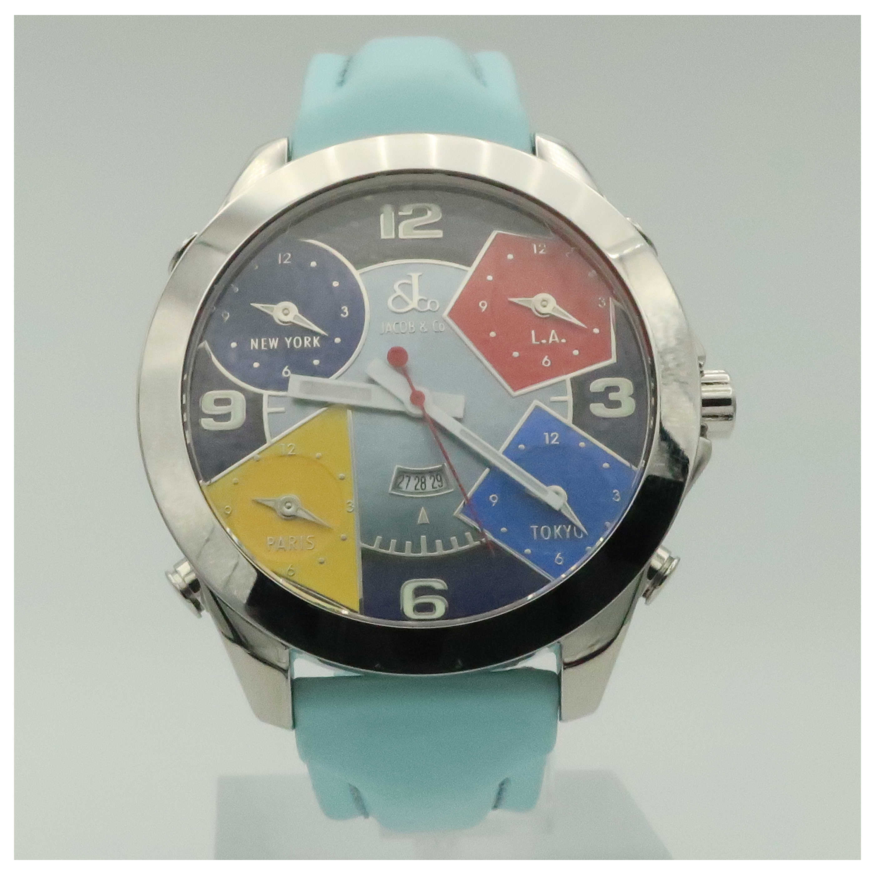 Jacob & Co. Men's Quartz Watch JC-4-SDV2 – Ashford.com