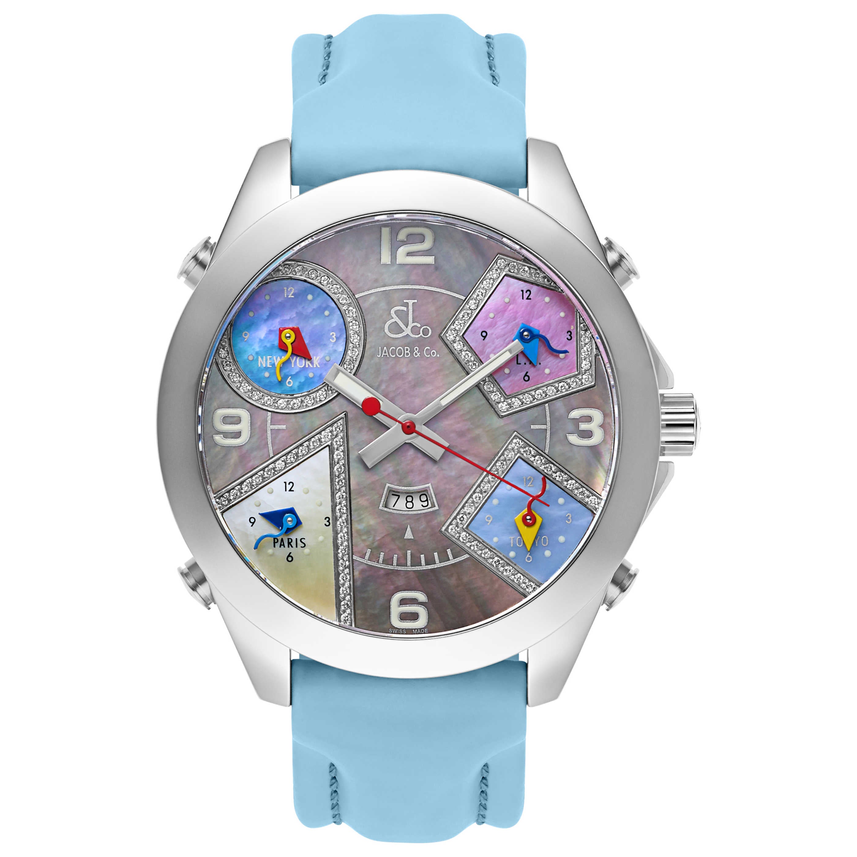 Jacob & Co. Unisex Quartz Watch JC-54PDA – Ashford.com