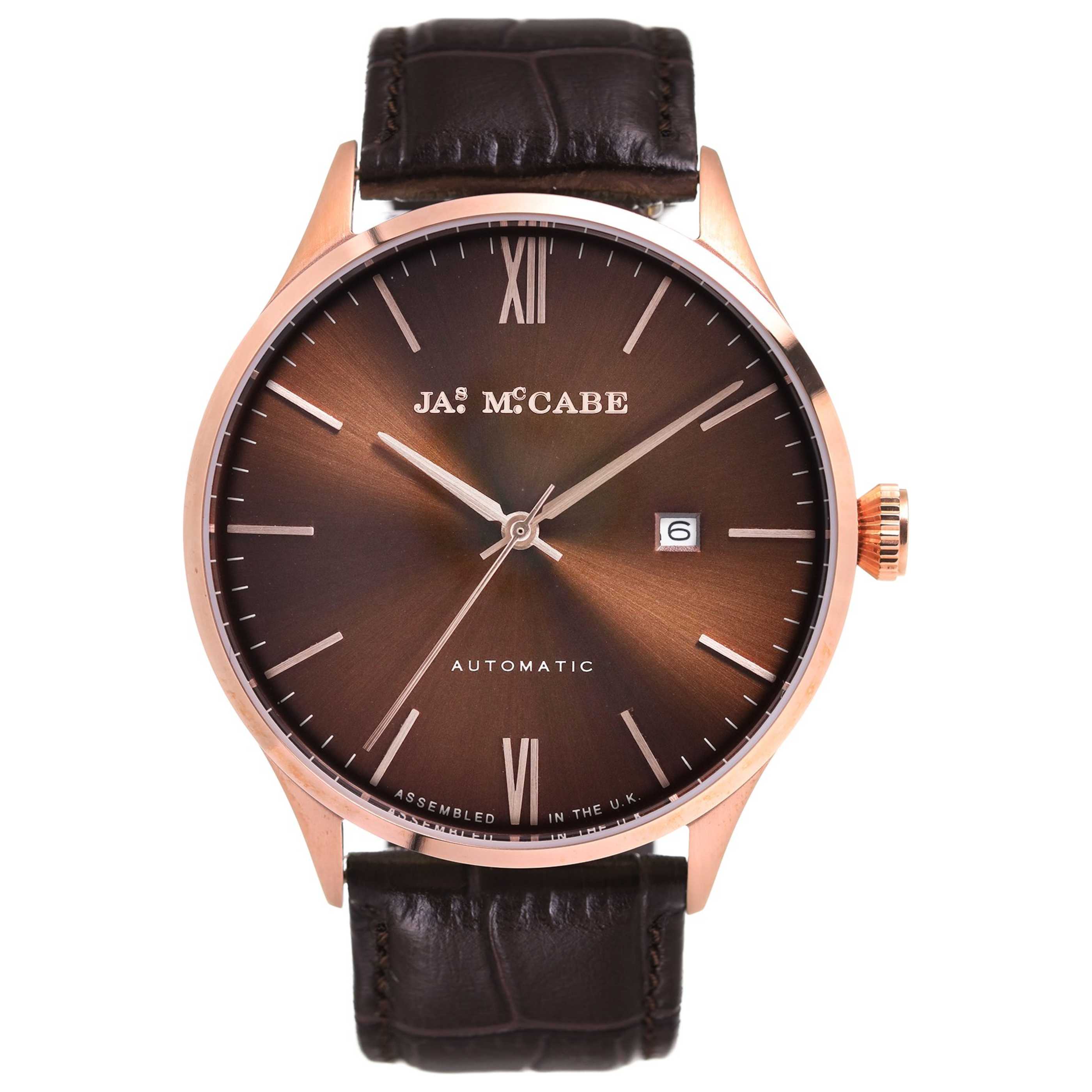 James McCabe Men's Automatic Watch JM-1025-03 – Ashford.com