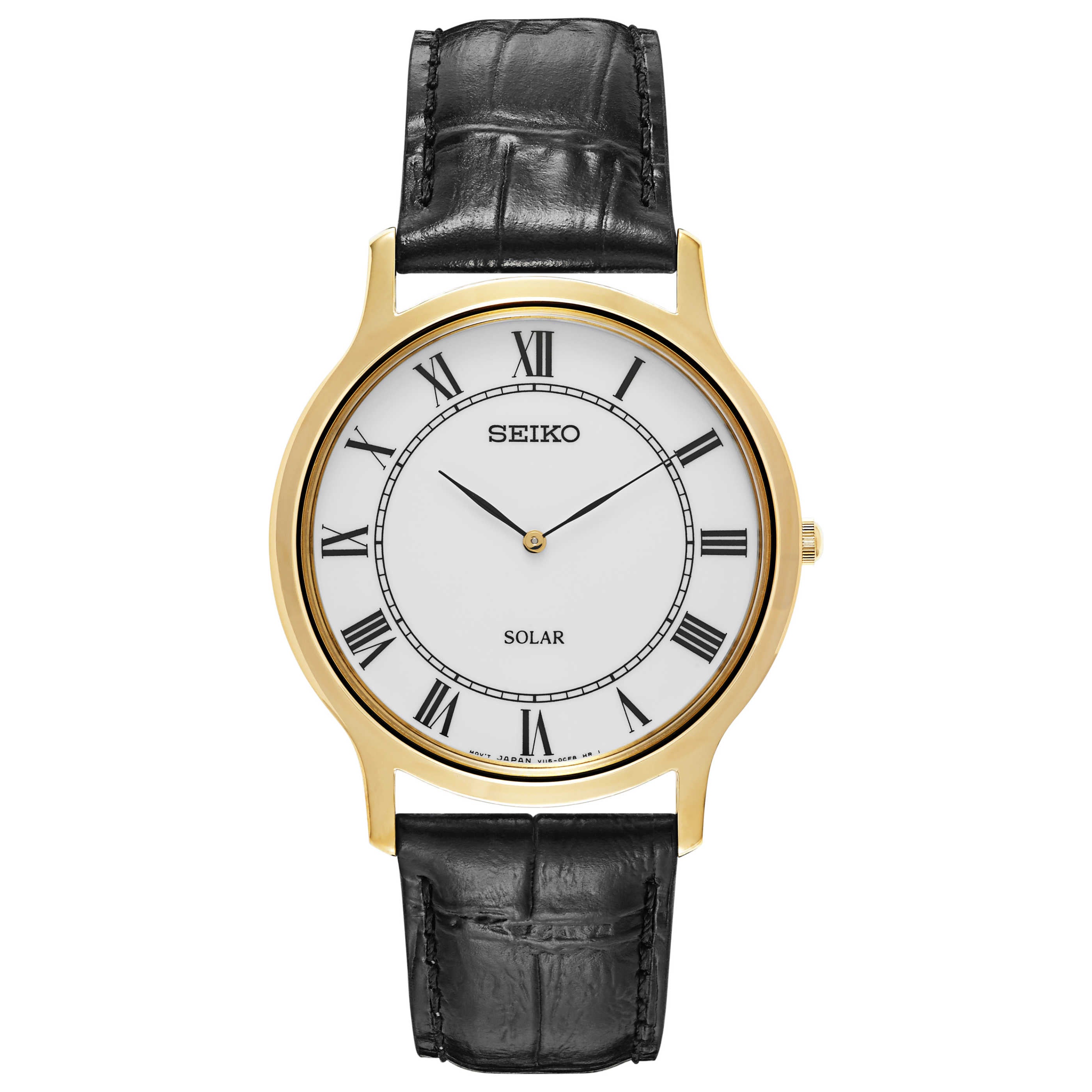 Seiko Men's Quartz Solar Watch SUP878 – Ashford.com